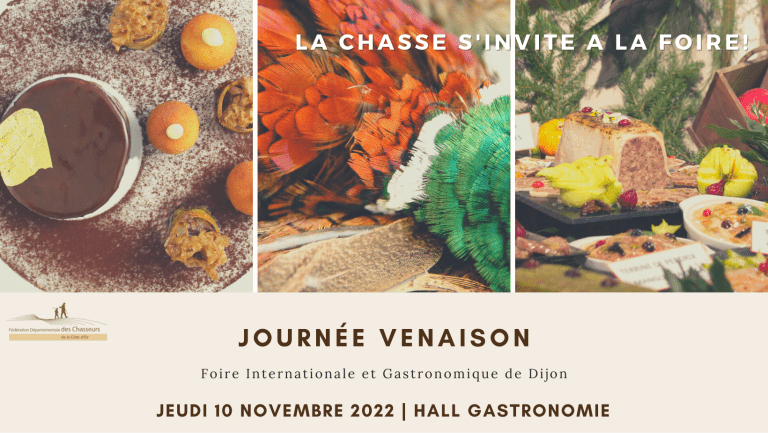 Journée Saveur de venaison - programme - FDC21
