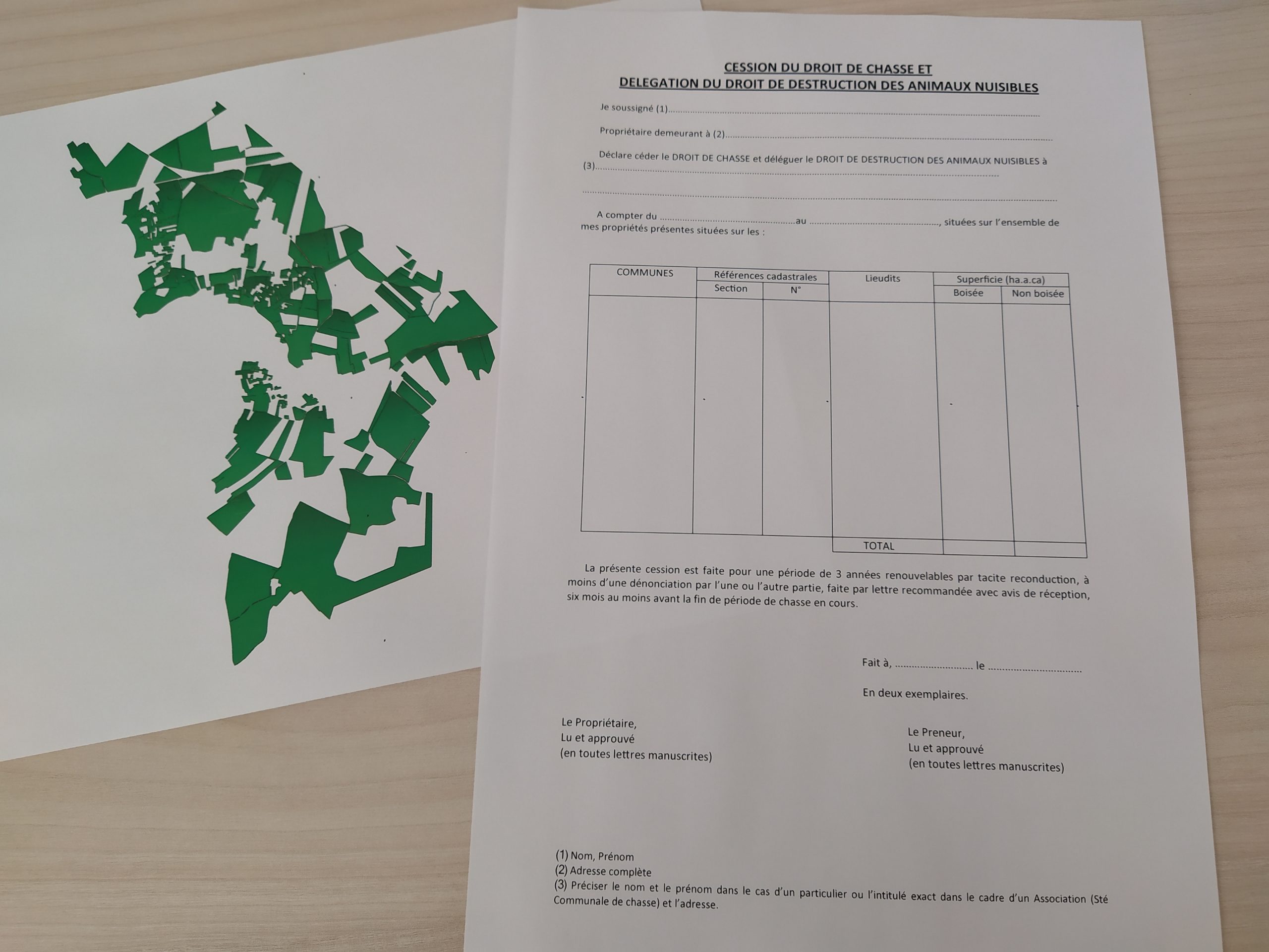 Plan de chasse 2023/2024 : mise à jour territoire - FDC21